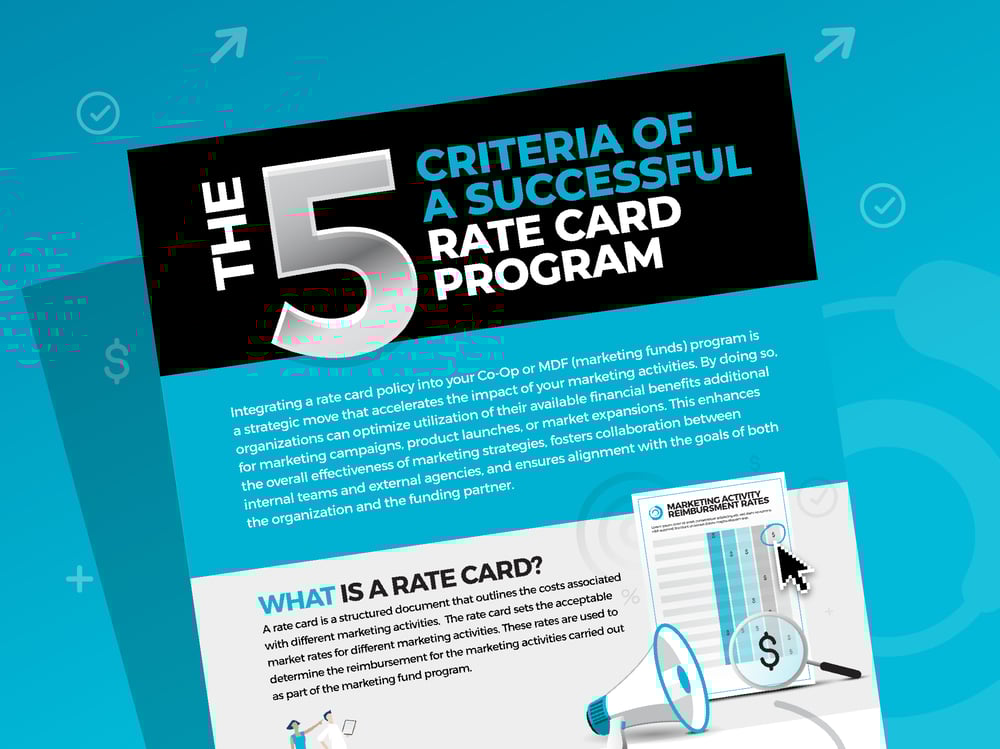 The 5 Criteria of Successful Rate Card Program