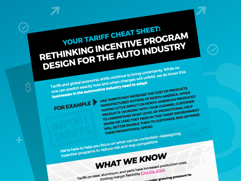 Your Tariff Cheat Sheet: Rethinking Incentive Program Design for the ...