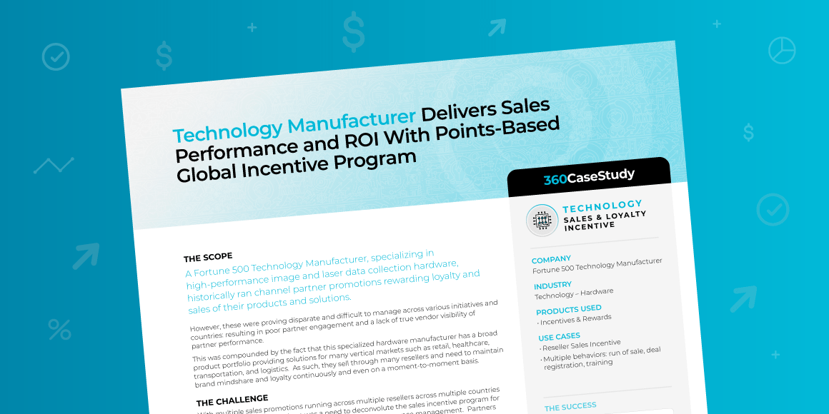 Technology: Delivering outstanding ROI and global sales performance